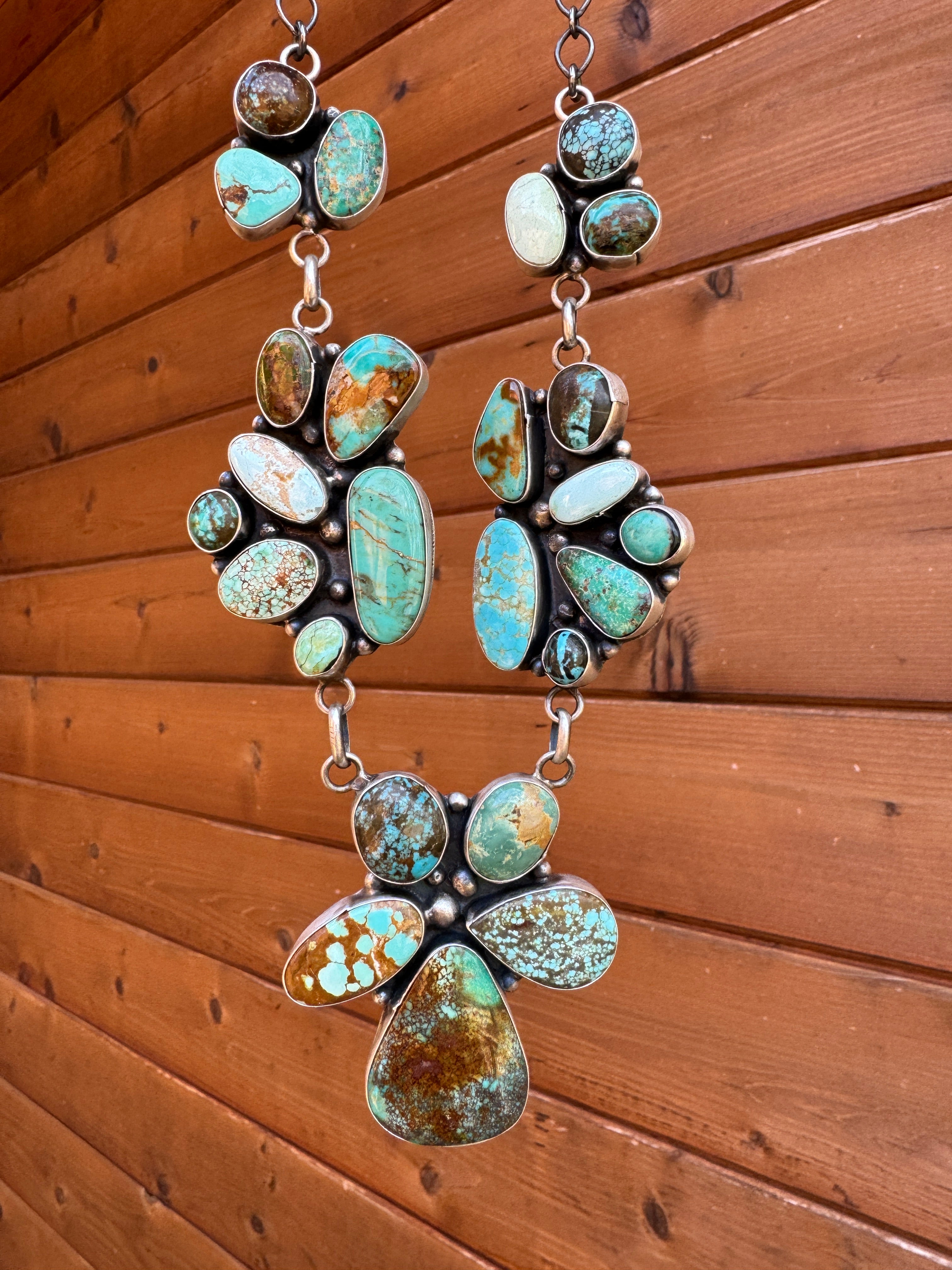 Mixed turquoise necklace and earrings set – Amy Wilson Turquoise
