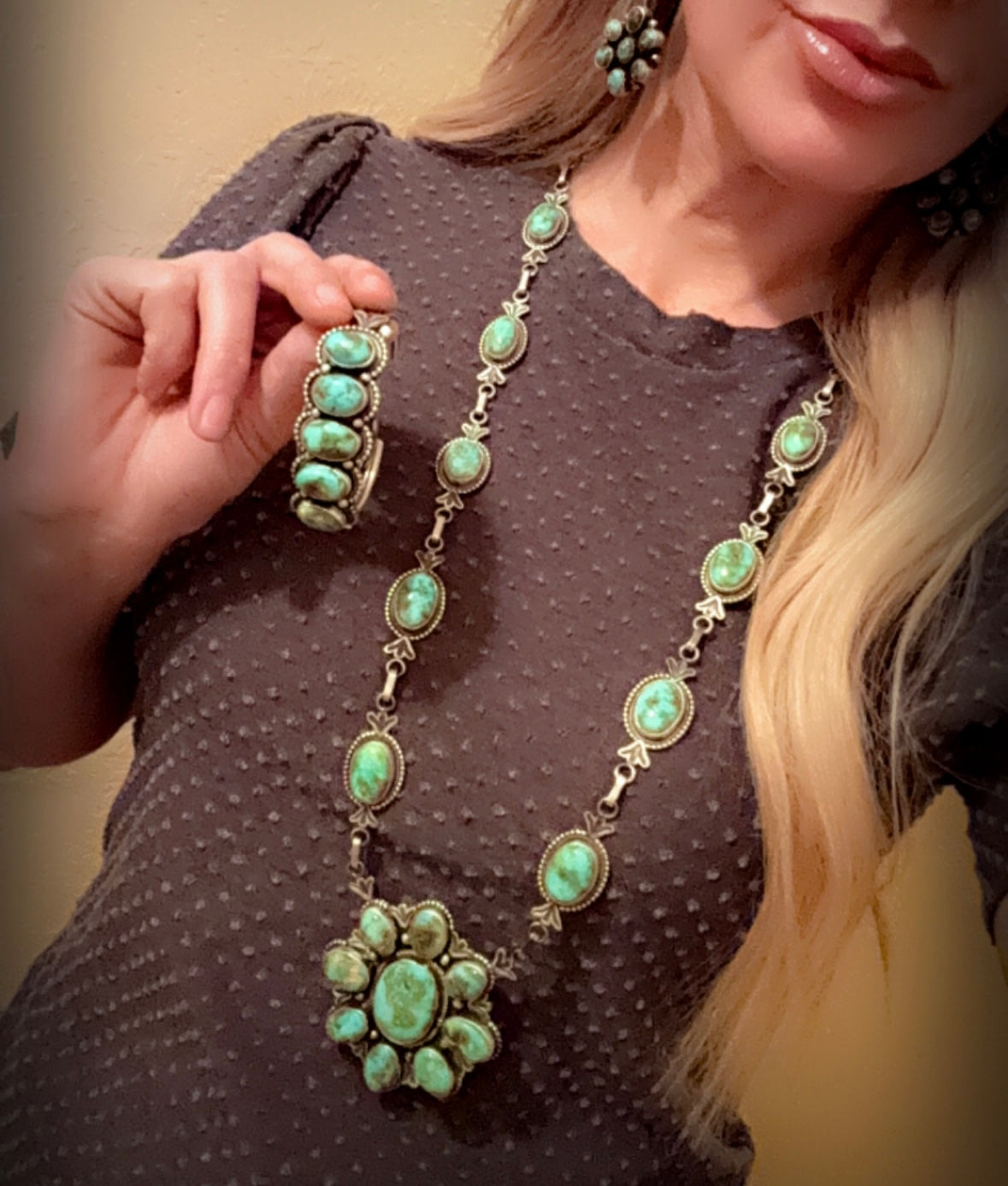 High quality, long Sonoran Gold necklace and cuff set – Amy Wilson ...